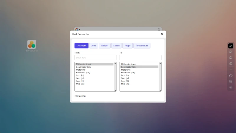 Unit Converter | Convert Length, Weight, Temperature & More - OpenNewTab